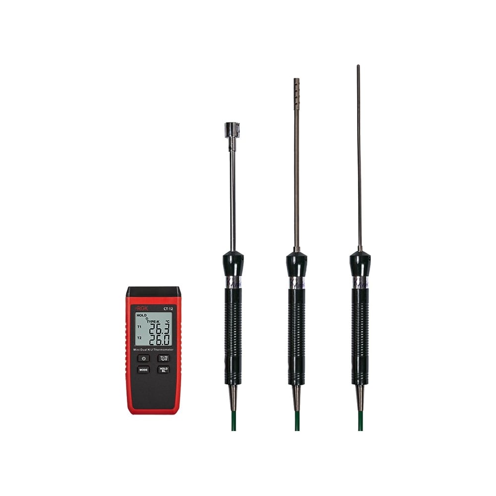 Термометр контактный RGK CT-12 + TR10A + TR10S + TR10W 779791 - выгодная цена, отзывы ...