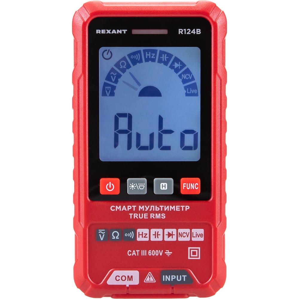 Мультиметр портативный REXANT R124B 13-3120 - выгодная цена, отзывы, характеристики, фото ...