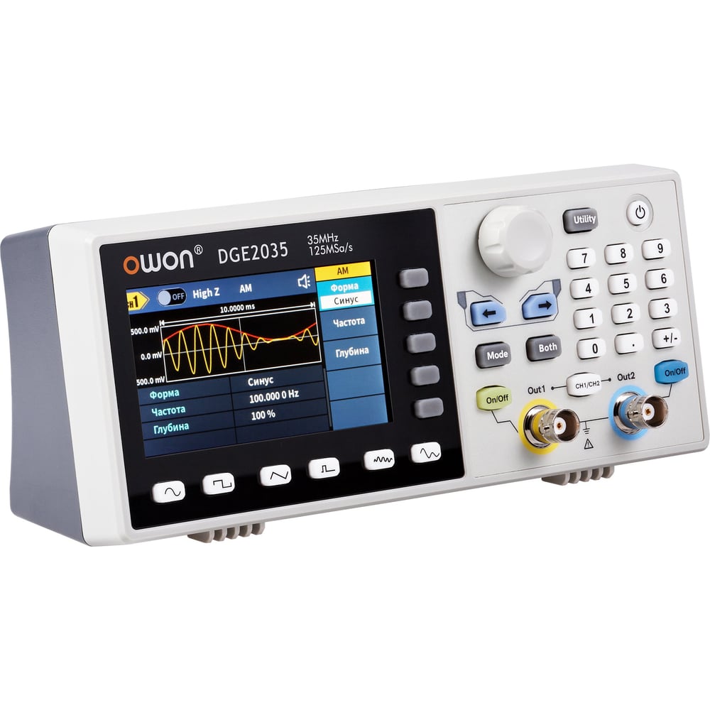 Цифровой генератор OWON DGE2035 OW201 - выгодная цена, отзывы, характеристики, фото - купить в ...