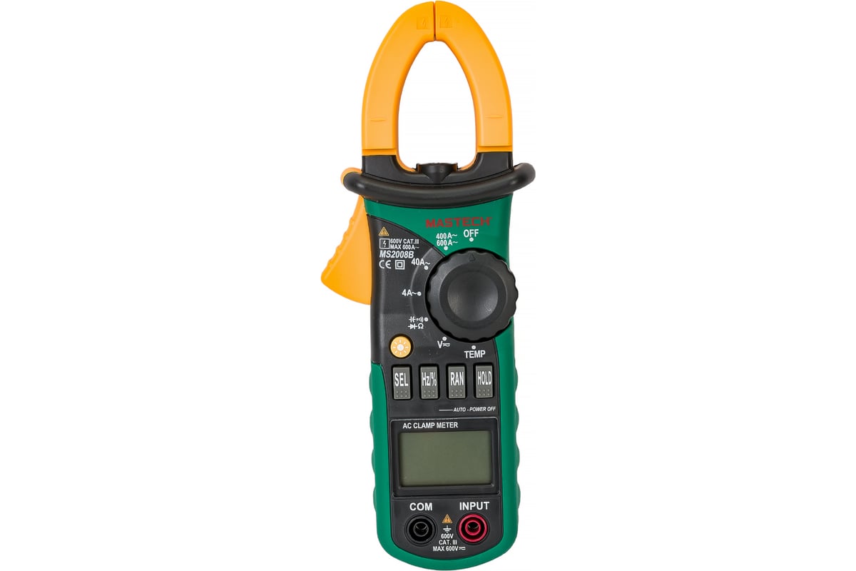 Токовые клещи Mastech MS2008B - выгодная цена, отзывы, характеристики ...