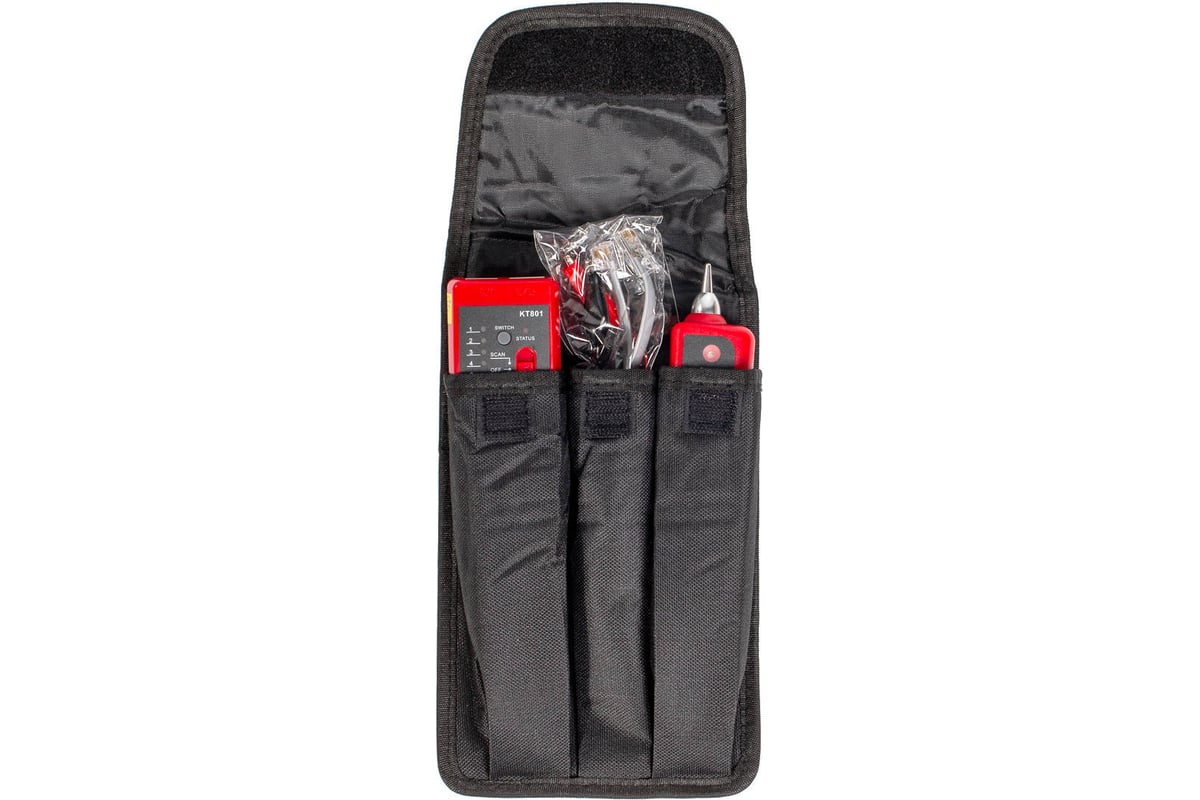 Кабельный LAN-тестер с тон-генератором КВТ KT 801 PROLINE 86213 - выгодная цена, отзывы ...