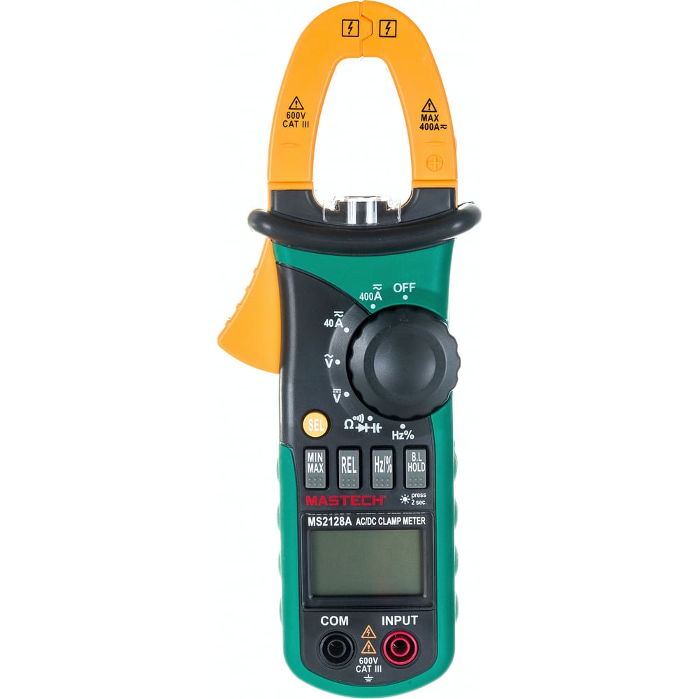 Токоизмерительные цифровые клещи Mastech MS2128A 00-00007570 - выгодная ...