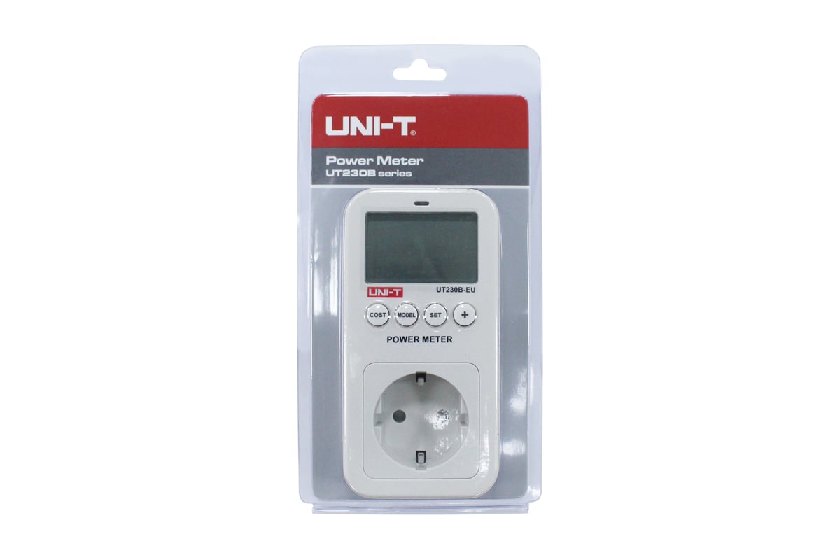Розетка-измеритель мощности UNI-T UT230B-EU 00-00010750 - выгодная цена, отзывы, характеристики ...