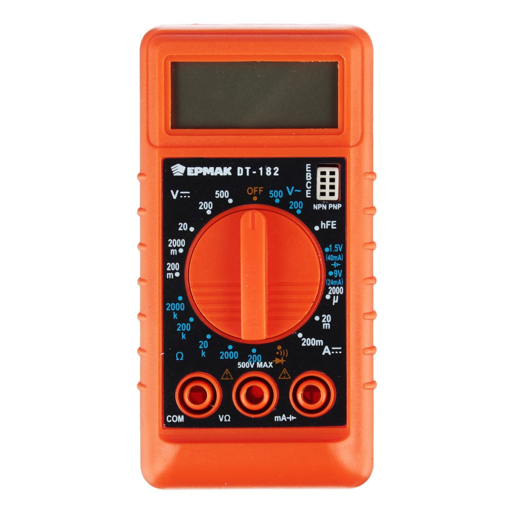 Цифровой мини-мультиметр ЕРМАК DT-182 660-001 - выгодная цена, отзывы ...