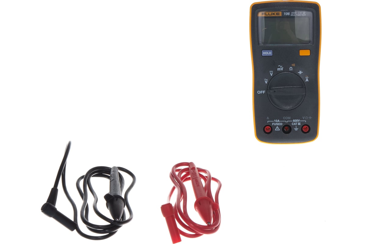 Мультиметр Fluke 106 - выгодная цена, отзывы, характеристики, 1 видео ...