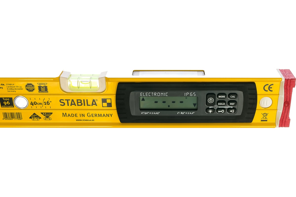 Уровень STABILA тип 96 electronic IP 65, 40 см 17705 - выгодная цена ...