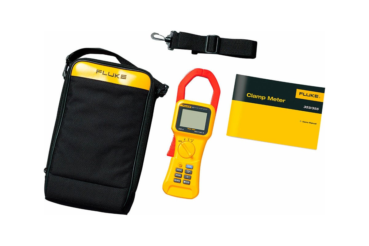 Токоизмерительные клещи для измерения больших токов до 2000А FLUKE-353 ...