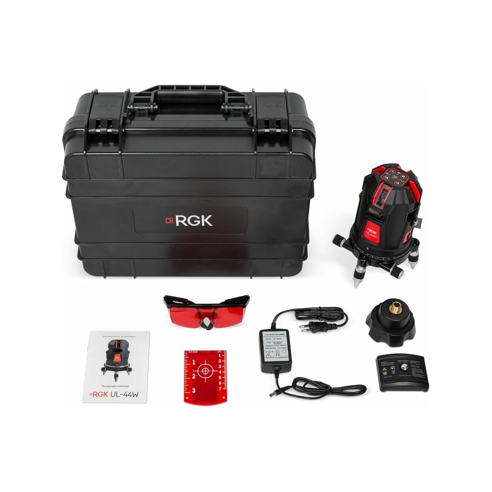 Лазерный нивелир RGK UL-44W - выгодная цена, отзывы, характеристики, фото - купить в Москве и РФ