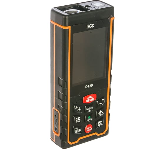 Лазерный дальномер RGK D120 - выгодная цена на лазерную рулетку RGK D120, отзывы, характеристики ...