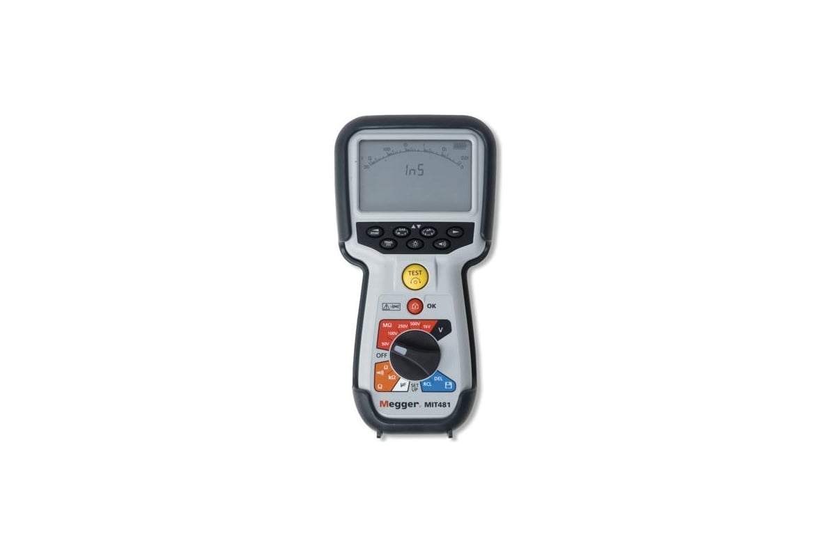 Тестер изоляции для промышленности и телекоммуникаций Megger MIT481 ...