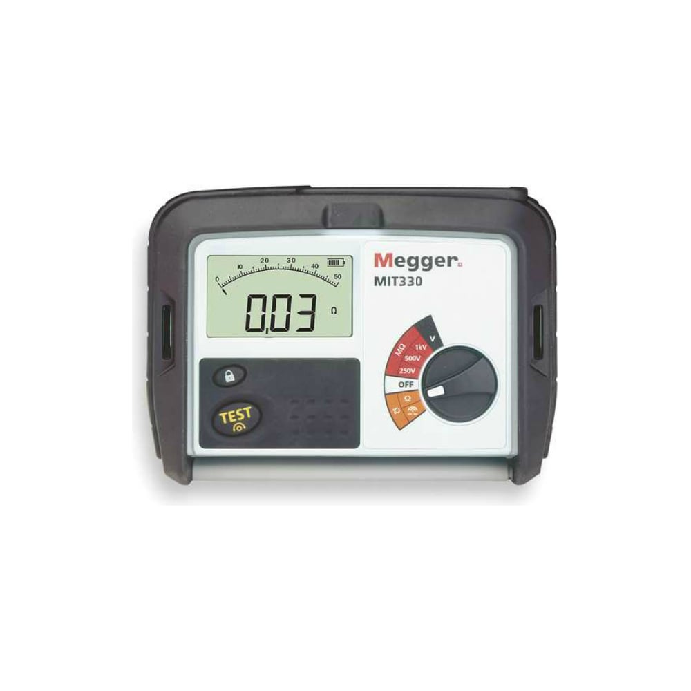 Тестер изоляции и проводимости Megger MIT330 MIT330-EN - выгодная цена ...