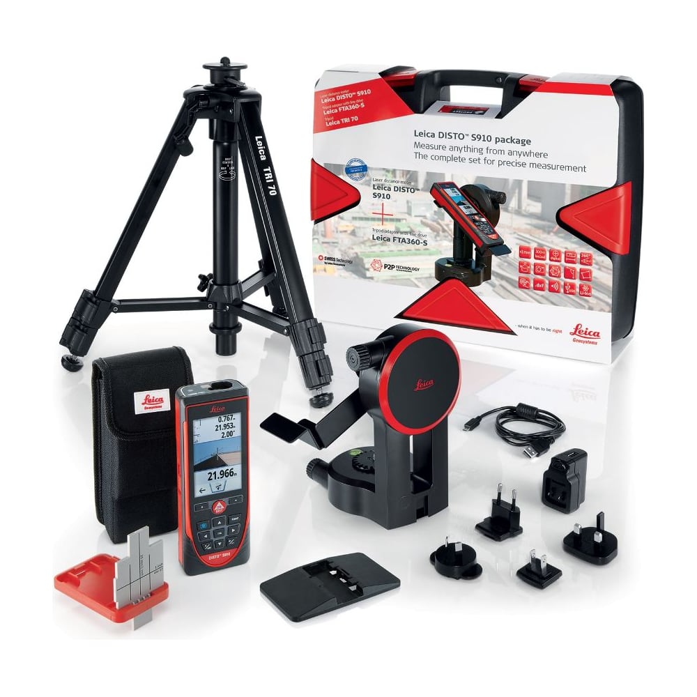 Комплект Leica DISTO™ S910 806677 - выгодная цена, отзывы ...