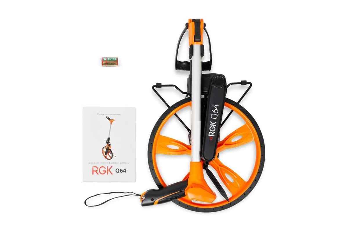 Дорожное колесо RGK q64 с поверкой 755610 - выгодная цена, отзывы, характеристики, фото - купить ...