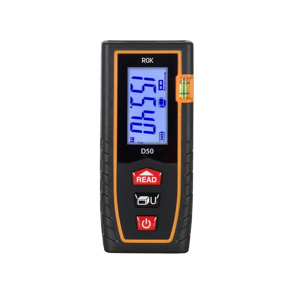 Лазерный дальномер RGK d50 с поверкой 755634 - выгодная цена, отзывы, характеристики, фото ...