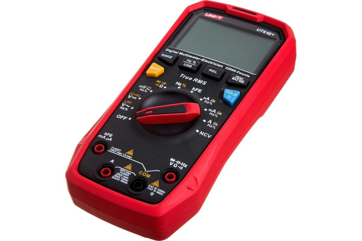 Цифровой мультиметр Uni T Ut61Е выгодная цена отзывы характеристики фото купить в Москве