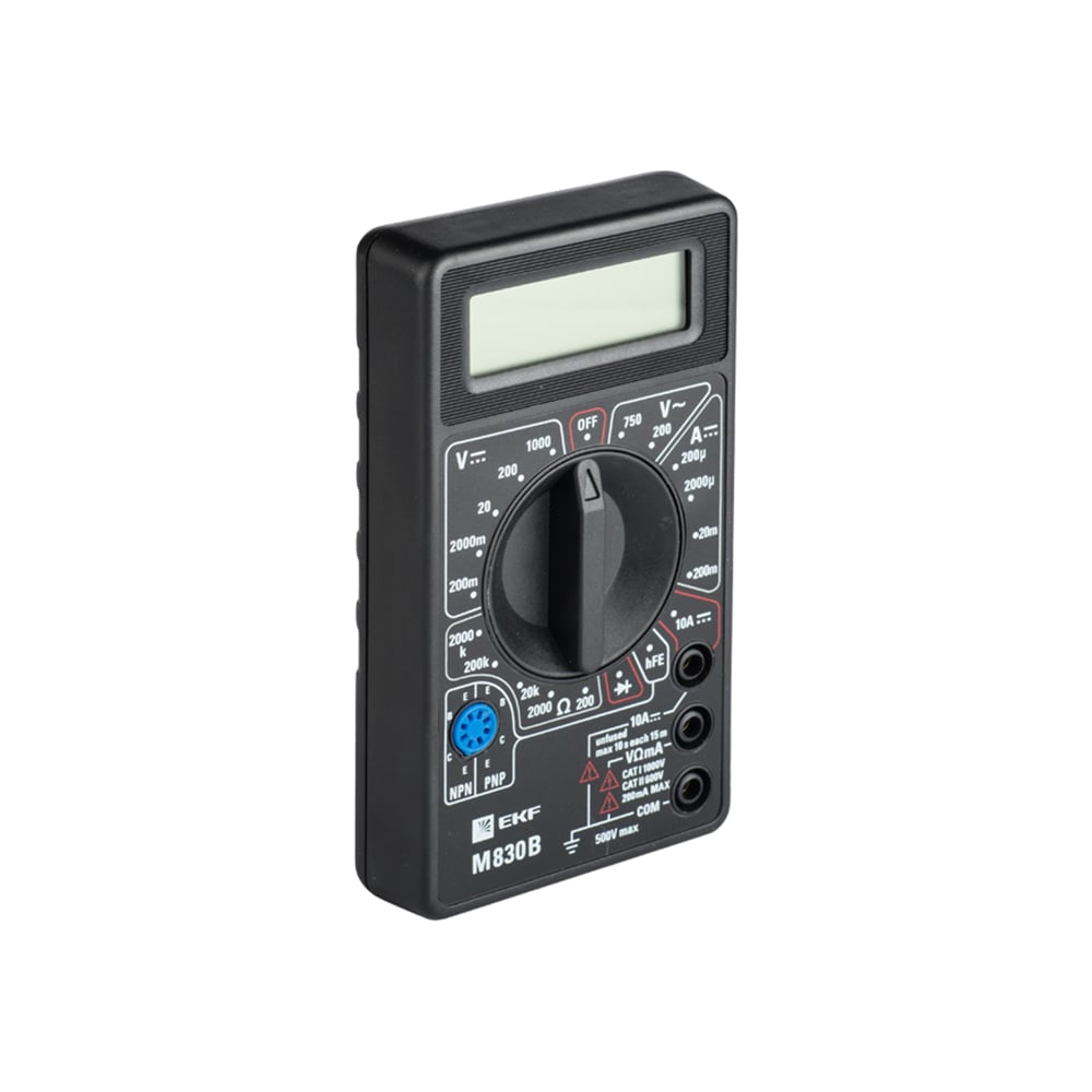 Цифровой мультиметр EKF M830B Master In-180701-bm830B - выгодная цена ...
