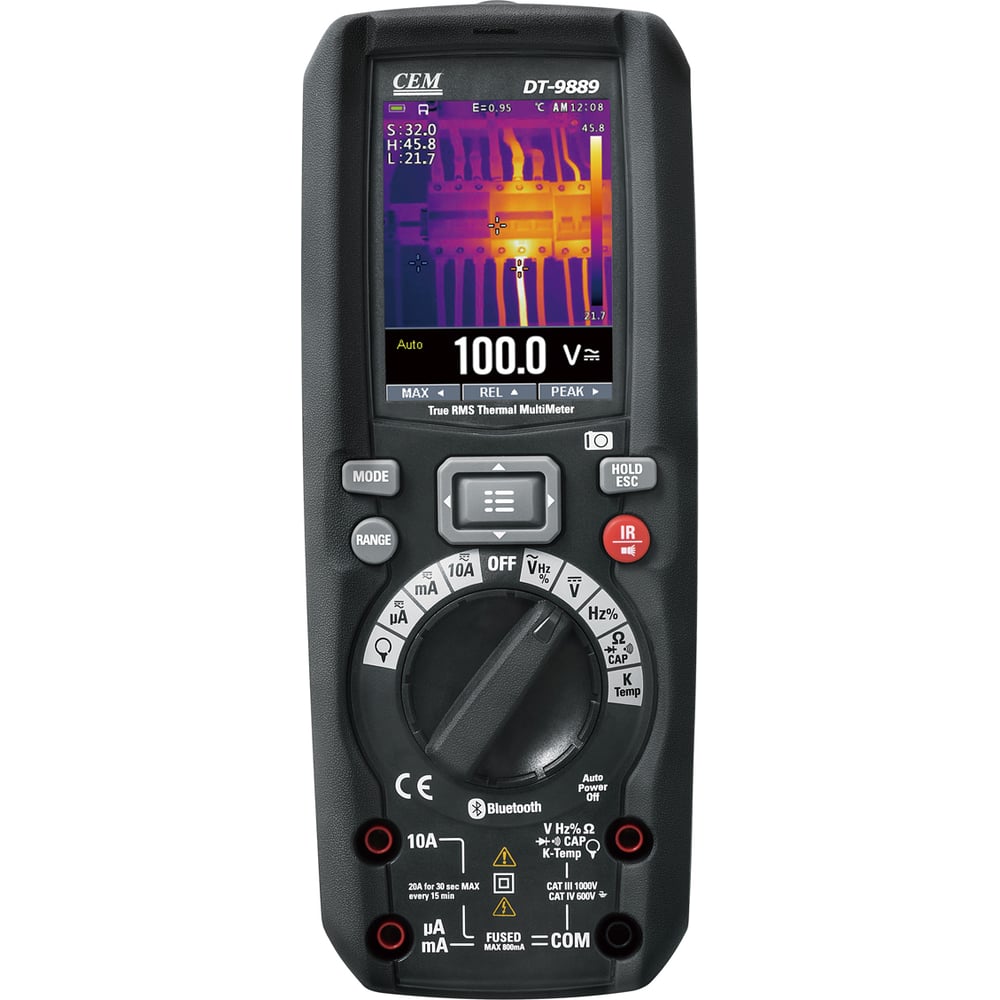 Мультиметр со встроенным тепловизором СЕМ TRMS DT-9889 482568 - выгодная цена, отзывы ...