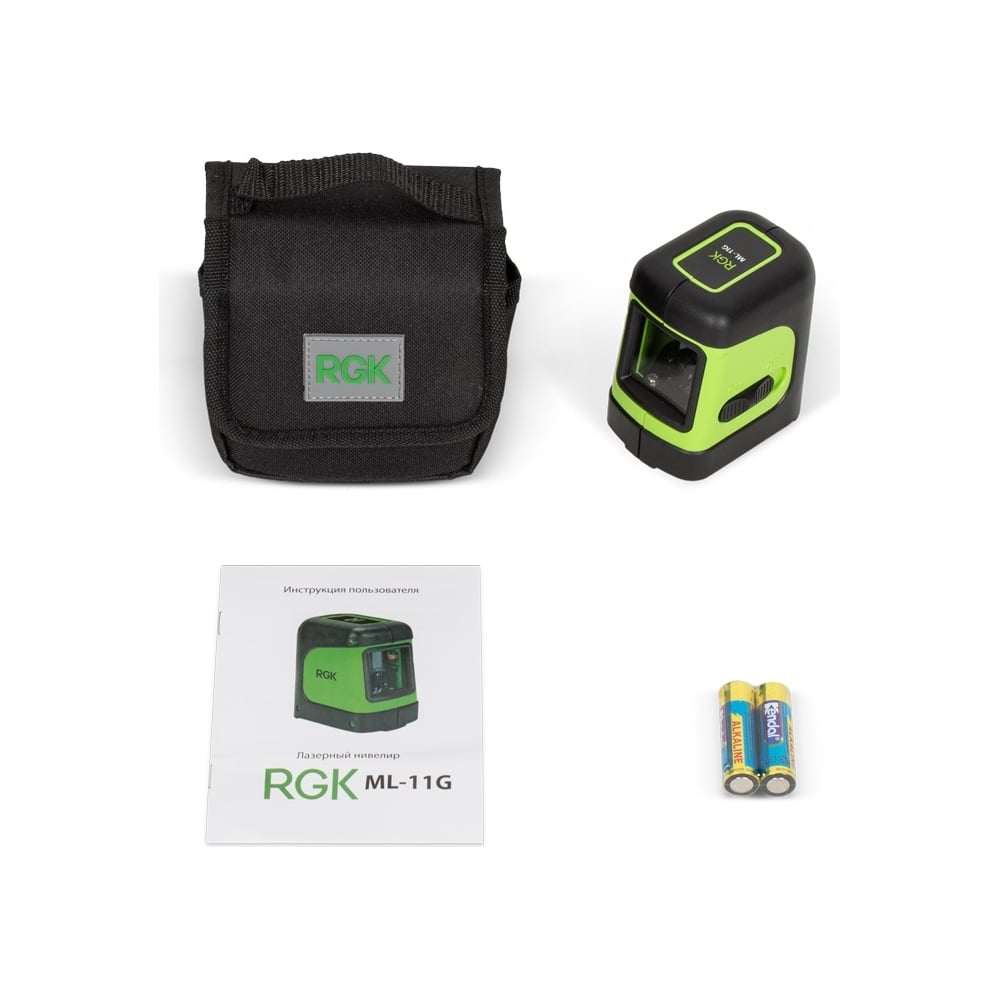 Лазерный построитель плоскостей RGK ML-11G - выгодная цена, отзывы, характеристики, 1 видео ...