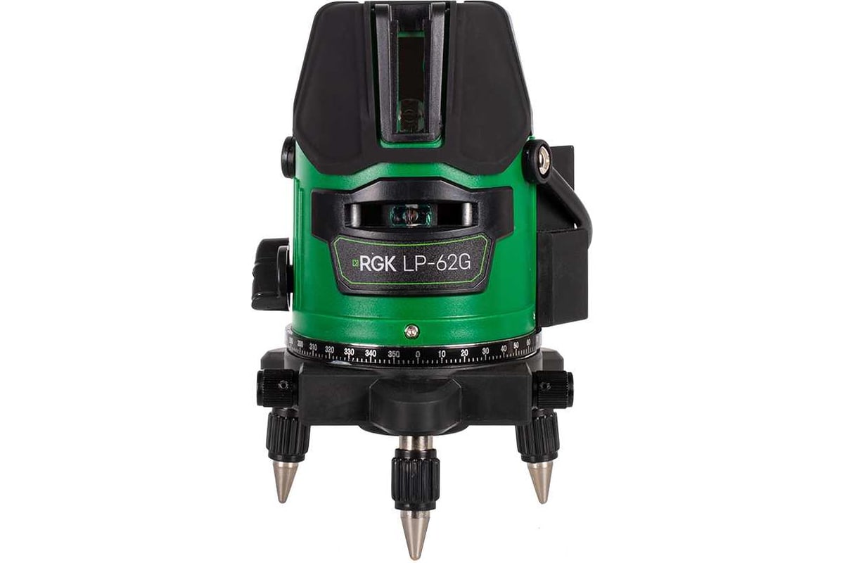 Лазерный построитель плоскостей RGK LP-62G 775281 - выгодная цена, отзывы, характеристики, 1 ...