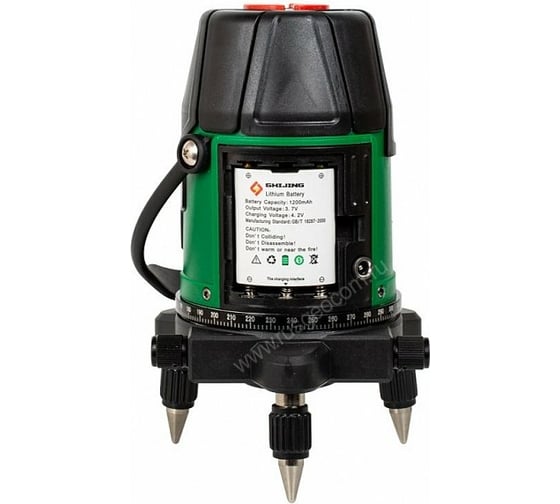 Лазерный построитель плоскостей RGK LP-62G 775281 - выгодная цена, отзывы, характеристики, 1 ...