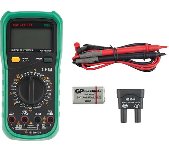 Универсальный мультиметр MASTECH MY65 13-2052 - выгодная цена, отзывы ...