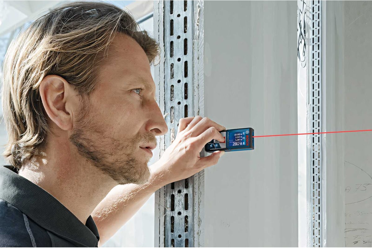 Лазерный дальномер Bosch GLM 500 Professional 0.601.072.H00 - выгодная ...