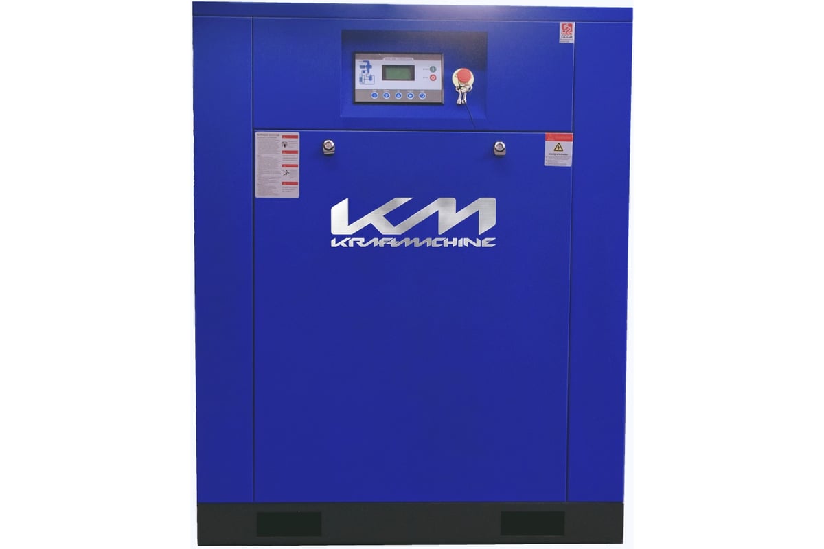 Винтовой электрический маслозаполненный компрессор KRAFTMACHINE KM22 ...