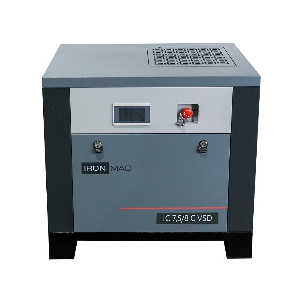 Винтовой компрессор Ironmac IC 7,5/8 C VSD IP23, прямой привод КА 445364 - выгодная цена, отзывы ...