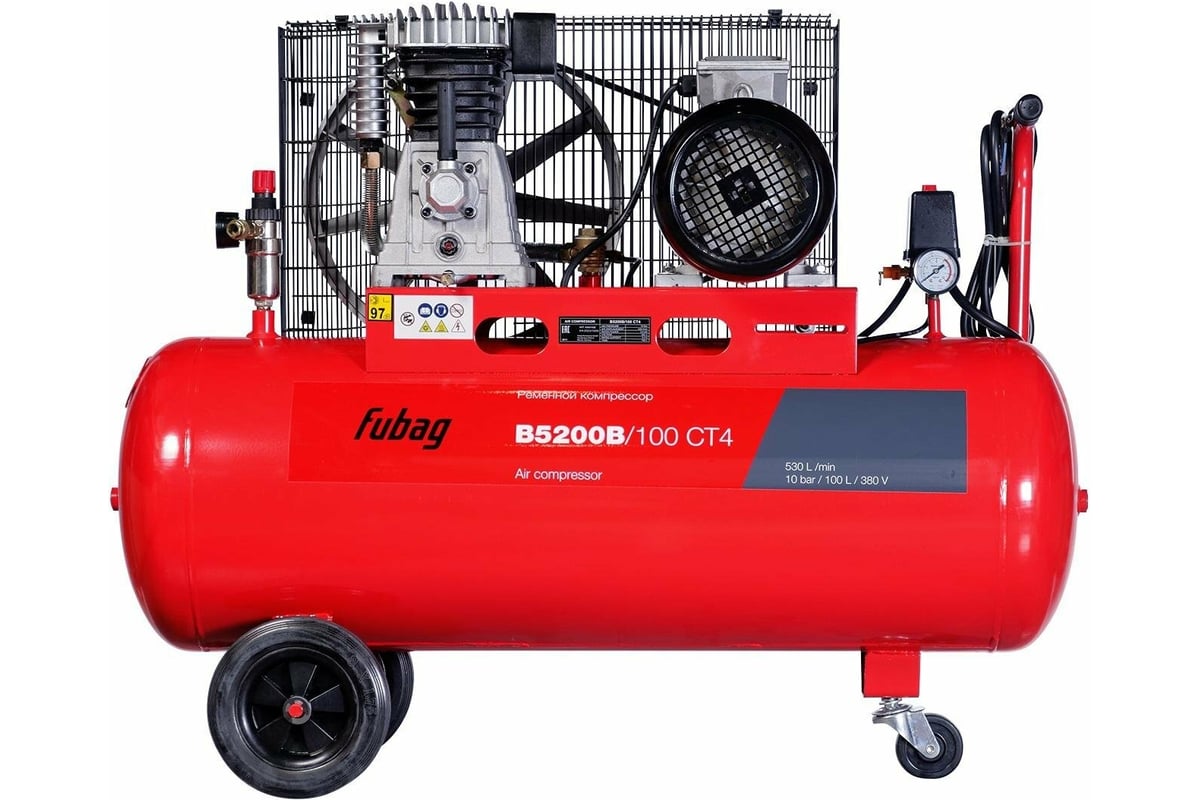 Компрессор FUBAG B5200B/100 СТ4 45681502 - выгодная цена, отзывы ...