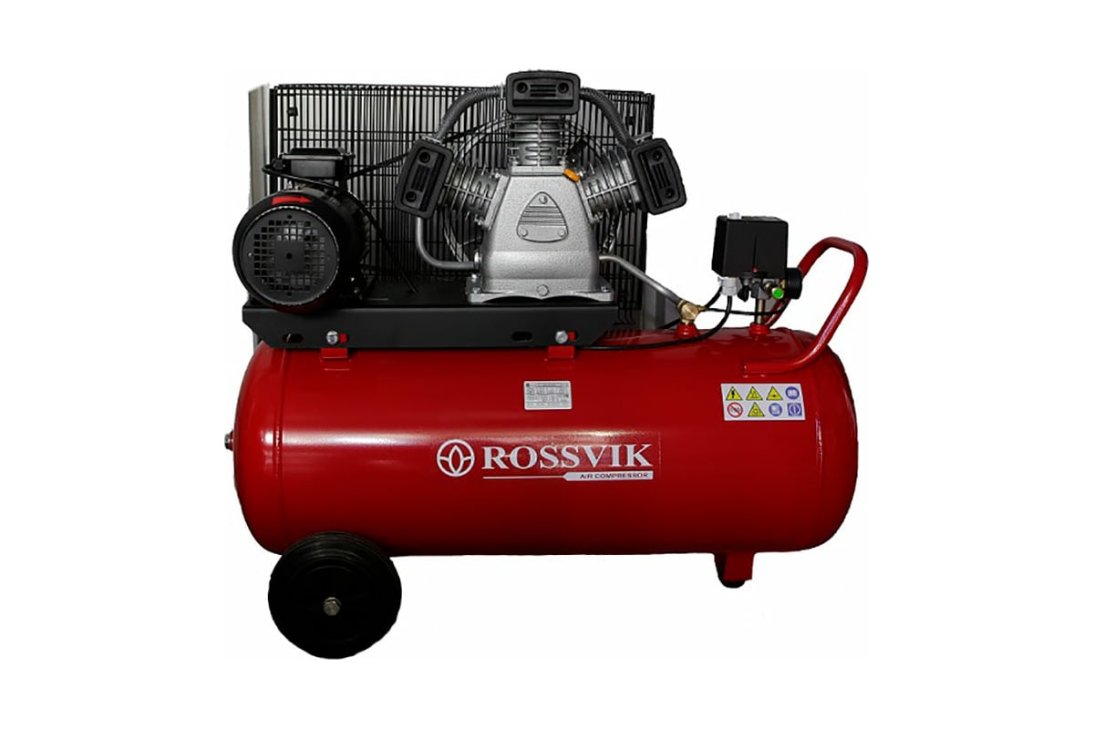 Поршневой компрессор Rossvik 580л/мин, 10бар, ресивер 50л, 380В/3кВт СБ4/С-50.LB40 - выгодная ...