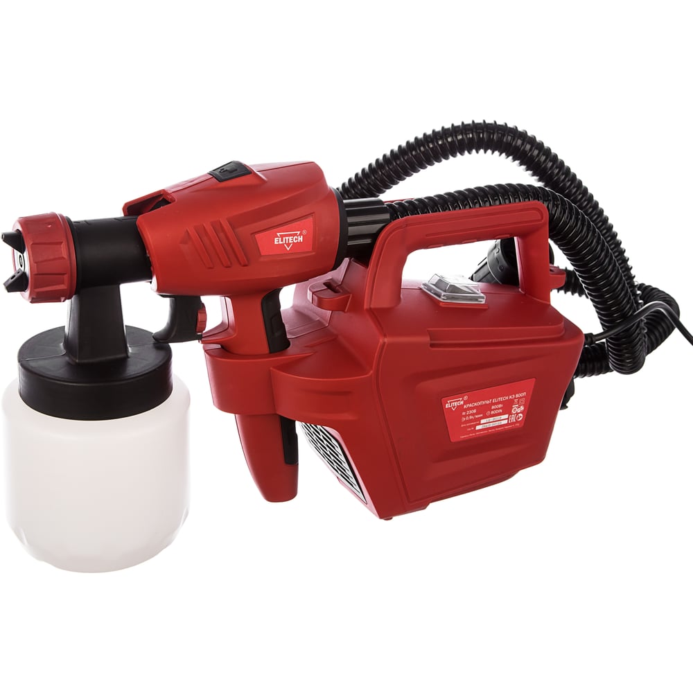 Краскопульт Elitech КЭ 800П 189847 - выгодная цена, отзывы ...