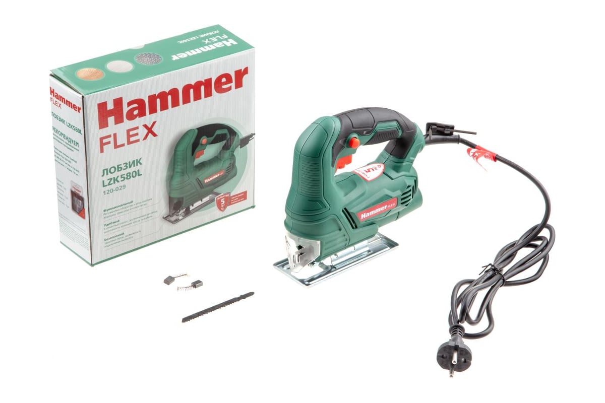 Лобзик HAMMER Flex LZK580L 613571 - выгодная цена, отзывы ...
