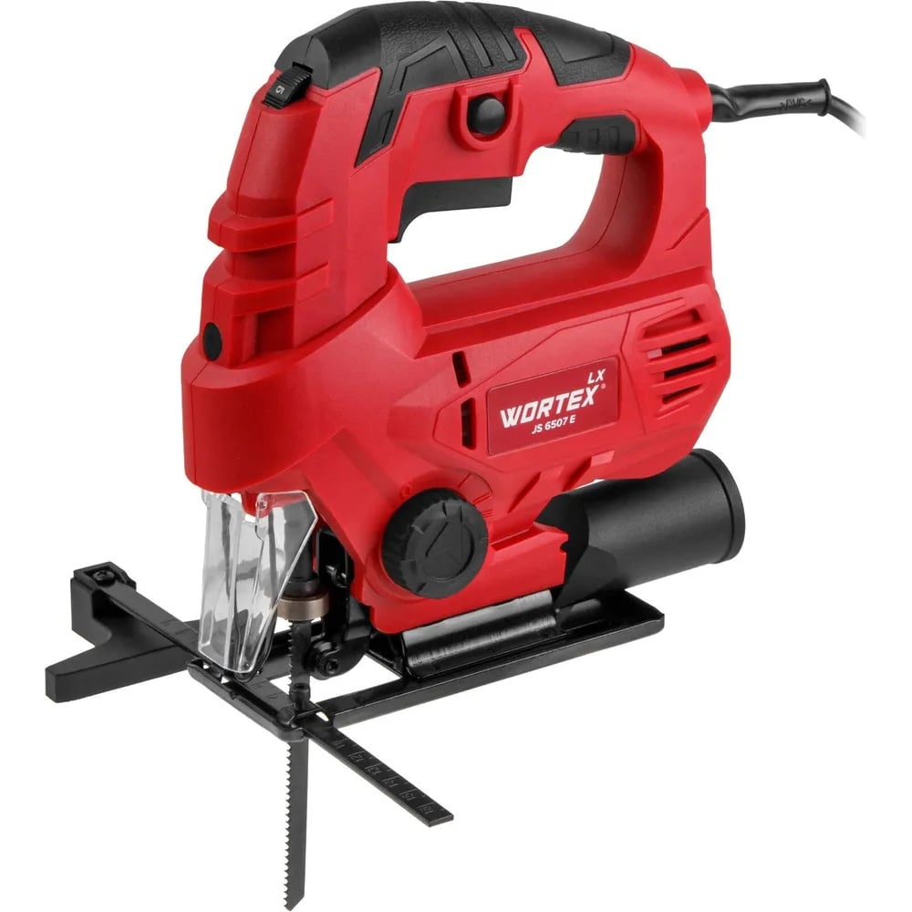 Электрический лобзик WORTEX LX JS 6507 E в коробке, 710 Вт, 500-3300 ход/мин, пропил до 65 мм ...