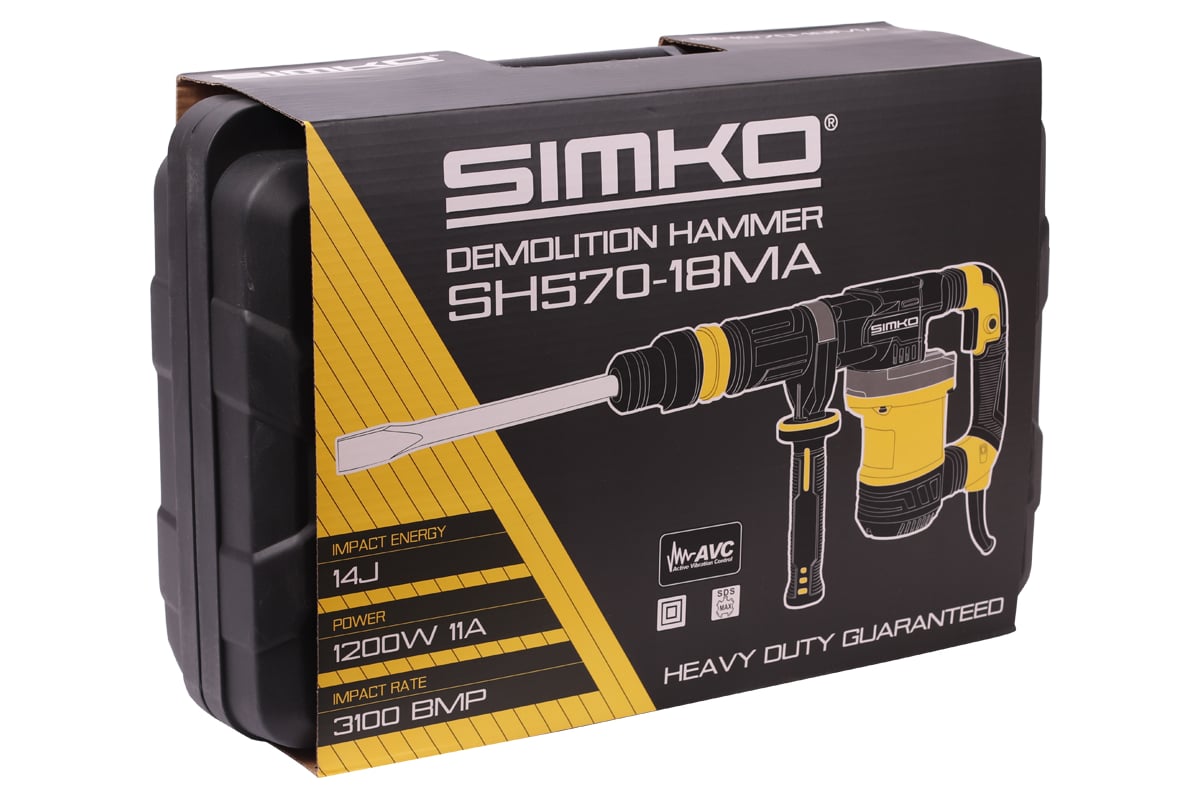 Отбойный молоток SIMKO SH570-18MA - выгодная цена, отзывы, характеристики, фото - купить в ...
