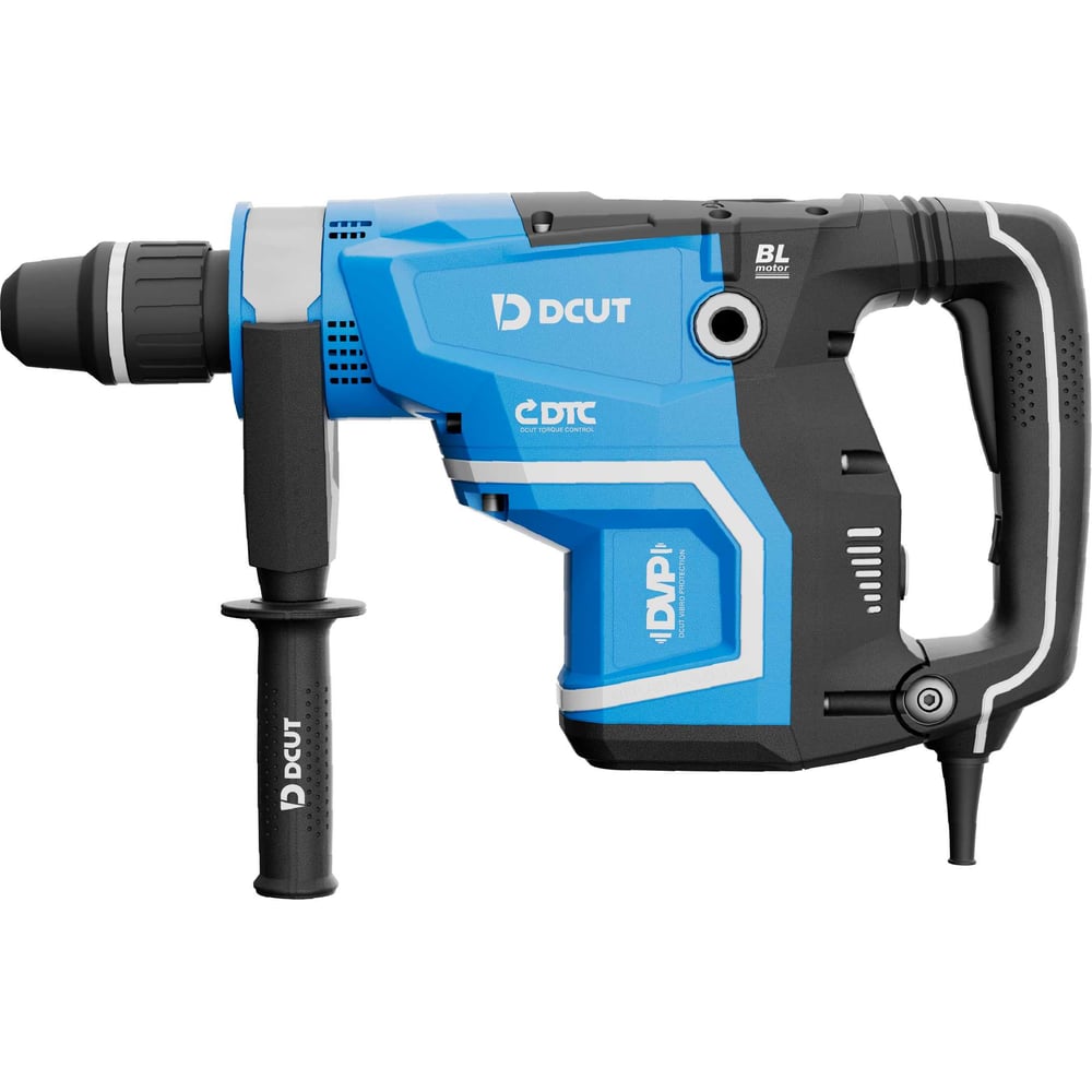 Перфоратор DCUT SDSmax, бесщёточный, 1600Вт, 2реж, 18Дж, 1500-3000у/м ...