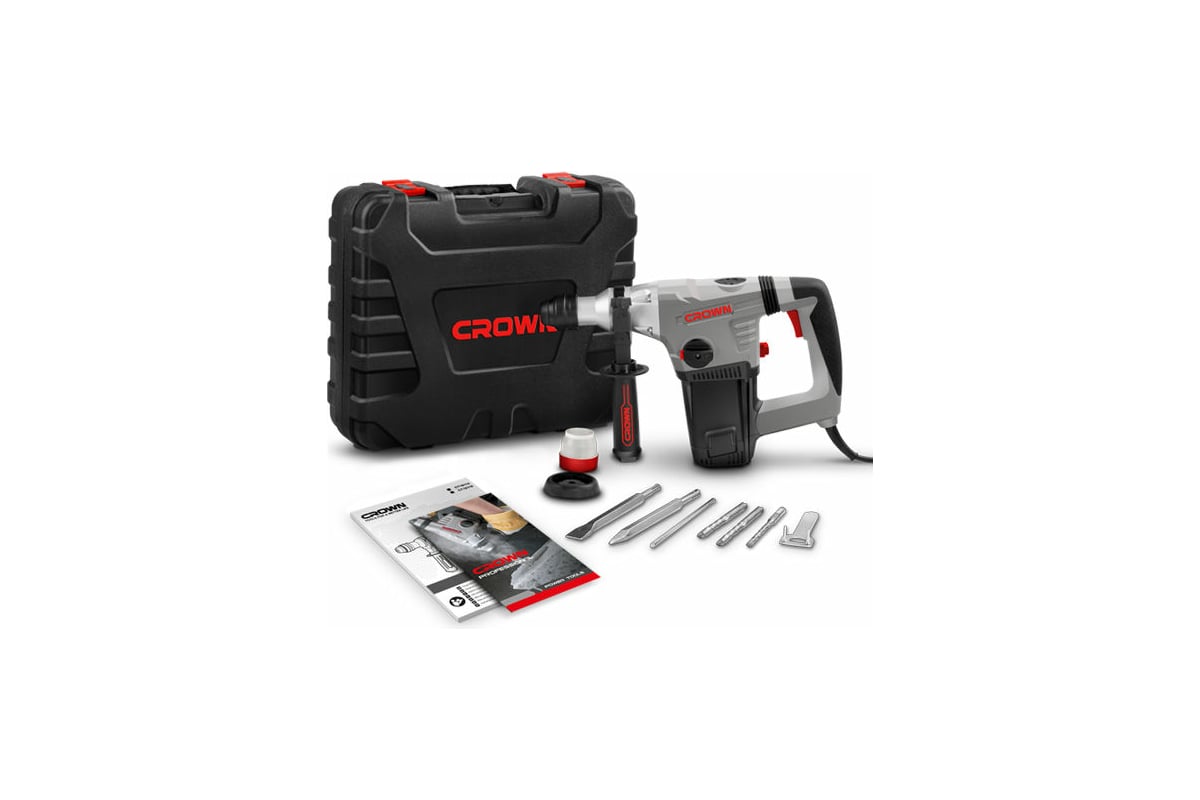 Перфоратор CROWN CT18114 BMC - выгодная цена, отзывы, характеристики, 1 ...