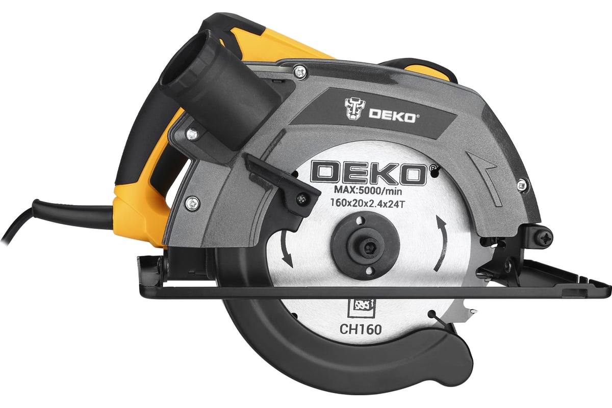 Дисковая (циркулярная) пила DEKO DKCS1500-160 063-4190 - выгодная цена ...