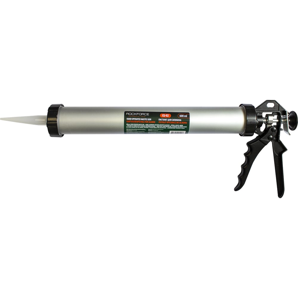 Пистолет для силикона Rockforce алюминиевый, 600 мл RF-CG-02 - выгодная ...