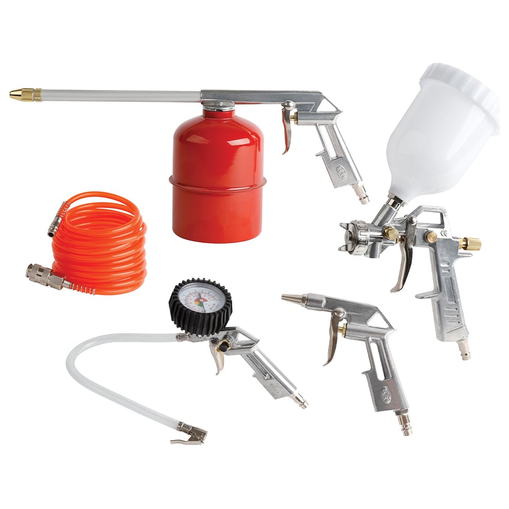 Набор пневмоинструмента Villager Set of air tools VAT-S5 5 067021 ...