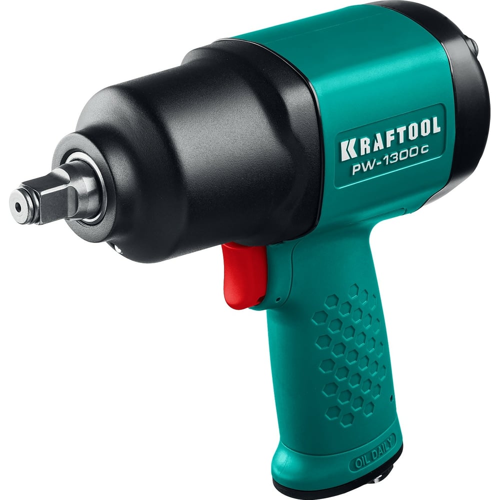 Ударный пневматический гайковерт KRAFTOOL PW-1300c, 1/2" 1300 Нм 64205 ...