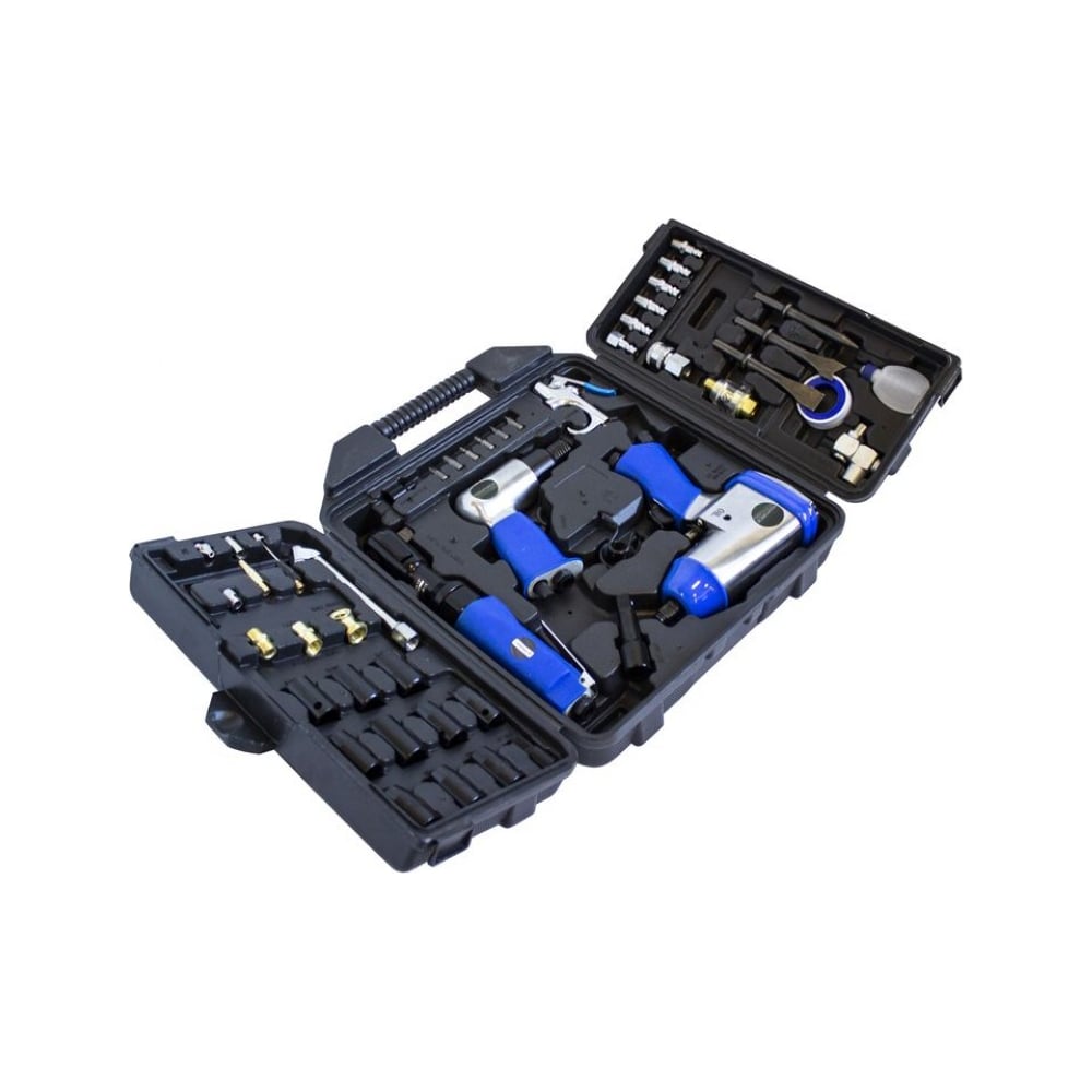 Набор пневмоинструмента с аксессуарами Rockforce 50 предметов RF-RP7850-50(50378) - выгодная ...