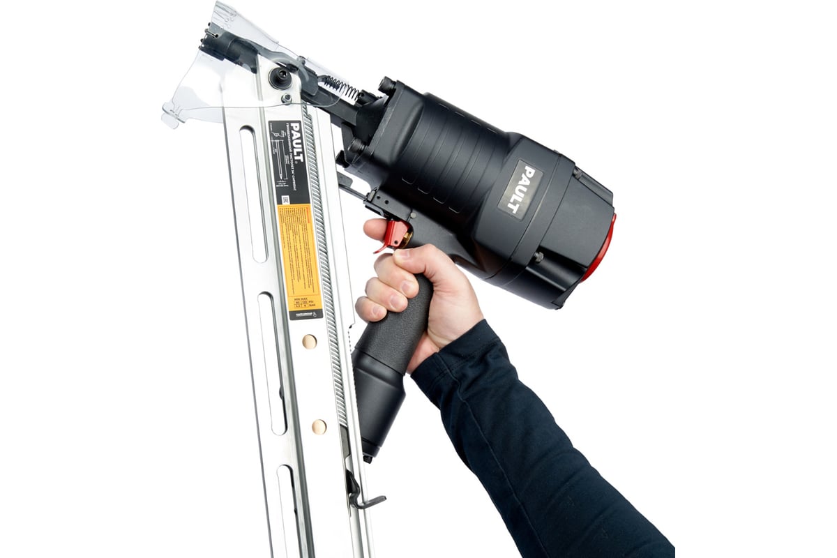 Гвоздезабивной пистолет PAULT CNF 9034C под реечные гвозди (пневматический) CHF9034C - выгодная ...