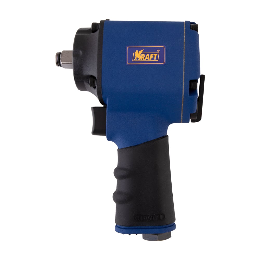 Гайковерт пневматический ударный KRAFT Compact 1/2DR, 1000 Нм, KT ...