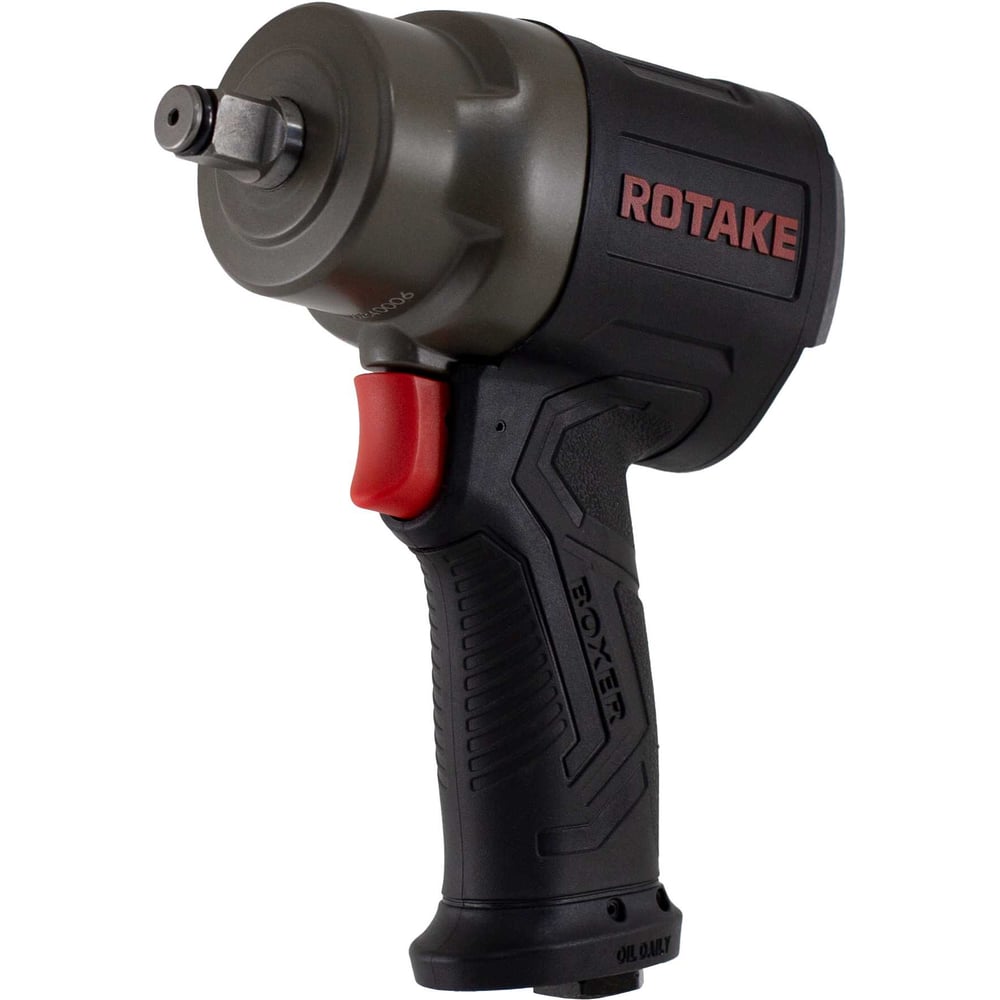 Гайковерт пневматический ударный Rotake 1/2DR, 756 Нм Twin Hammer, композитный RT-5284 ...