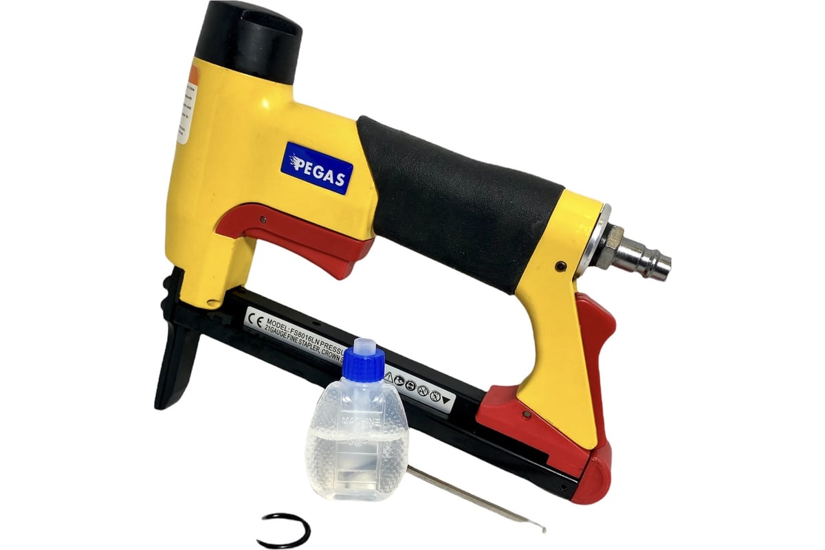 Скобозабивной пневматический пистолет Pegas pneumatic FS8016LN 1007 ...