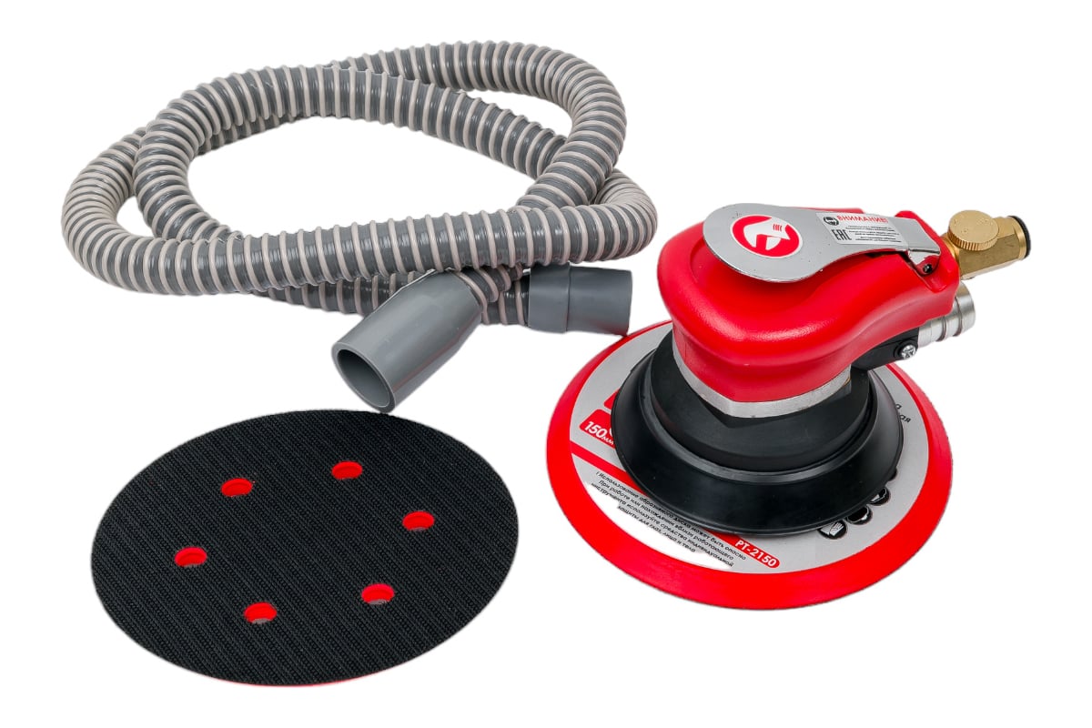 Пневматическая эксцентриковая шлифмашина INTERTOOL PT-1007 - выгодная цена, отзывы ...