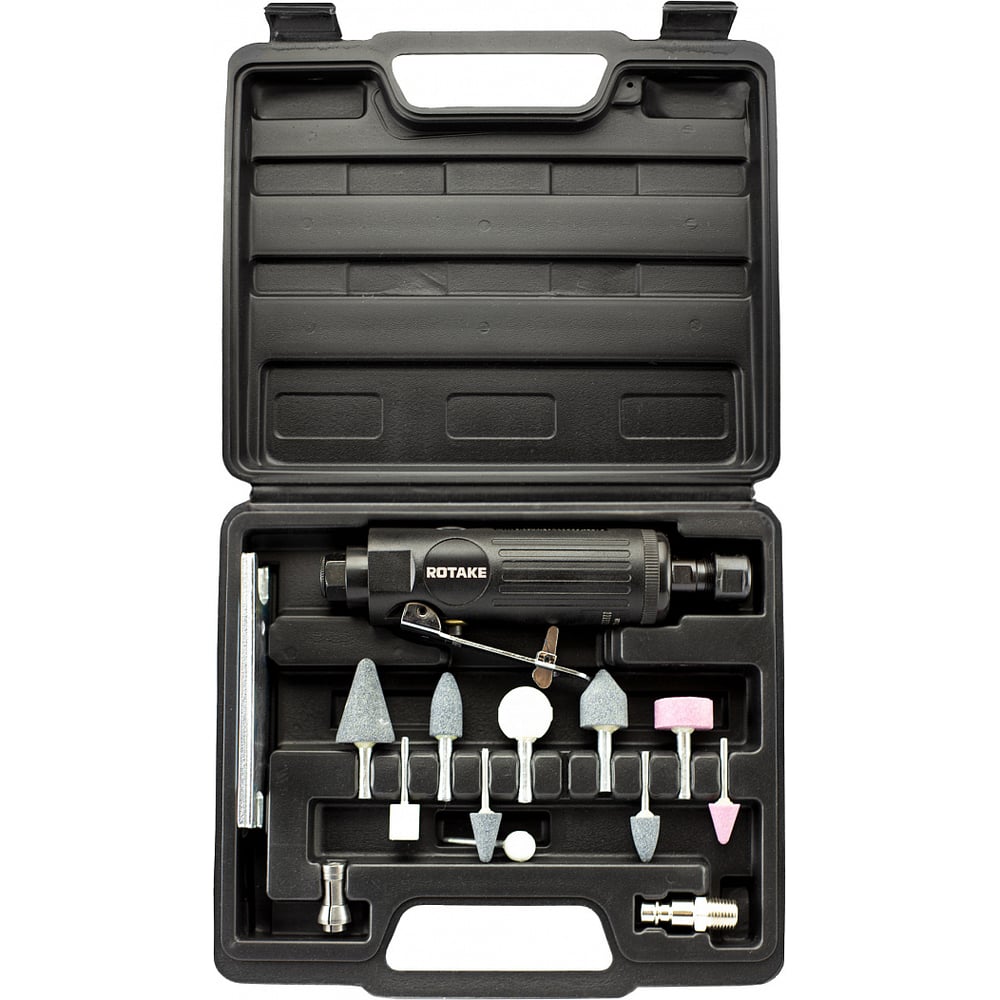 Пневматическая шлифмашинка с набором камней Rotake 22000 об/мин RT ...
