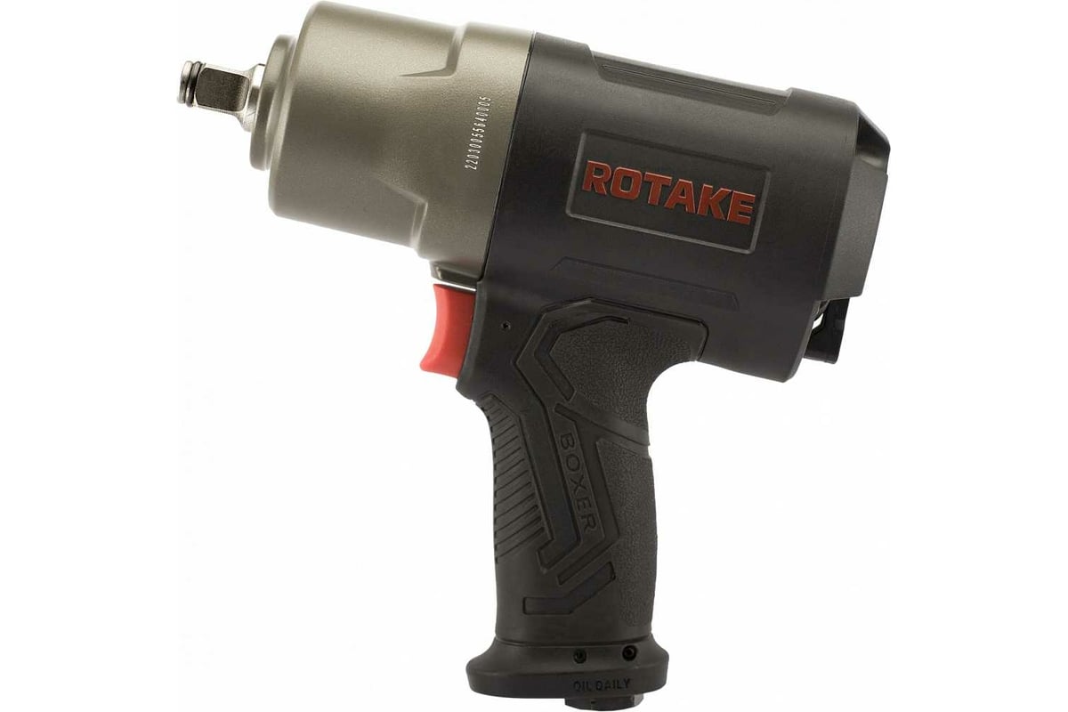 Пневматический ударный гайковерт Rotake 1/2", 1890hm композитный RT ...