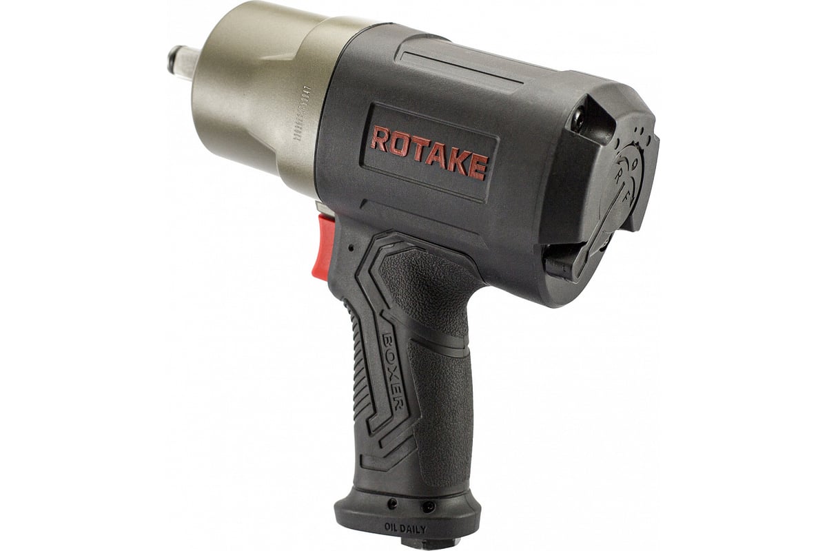 Пневматический ударный гайковерт Rotake 1/2", 1890hm композитный RT ...