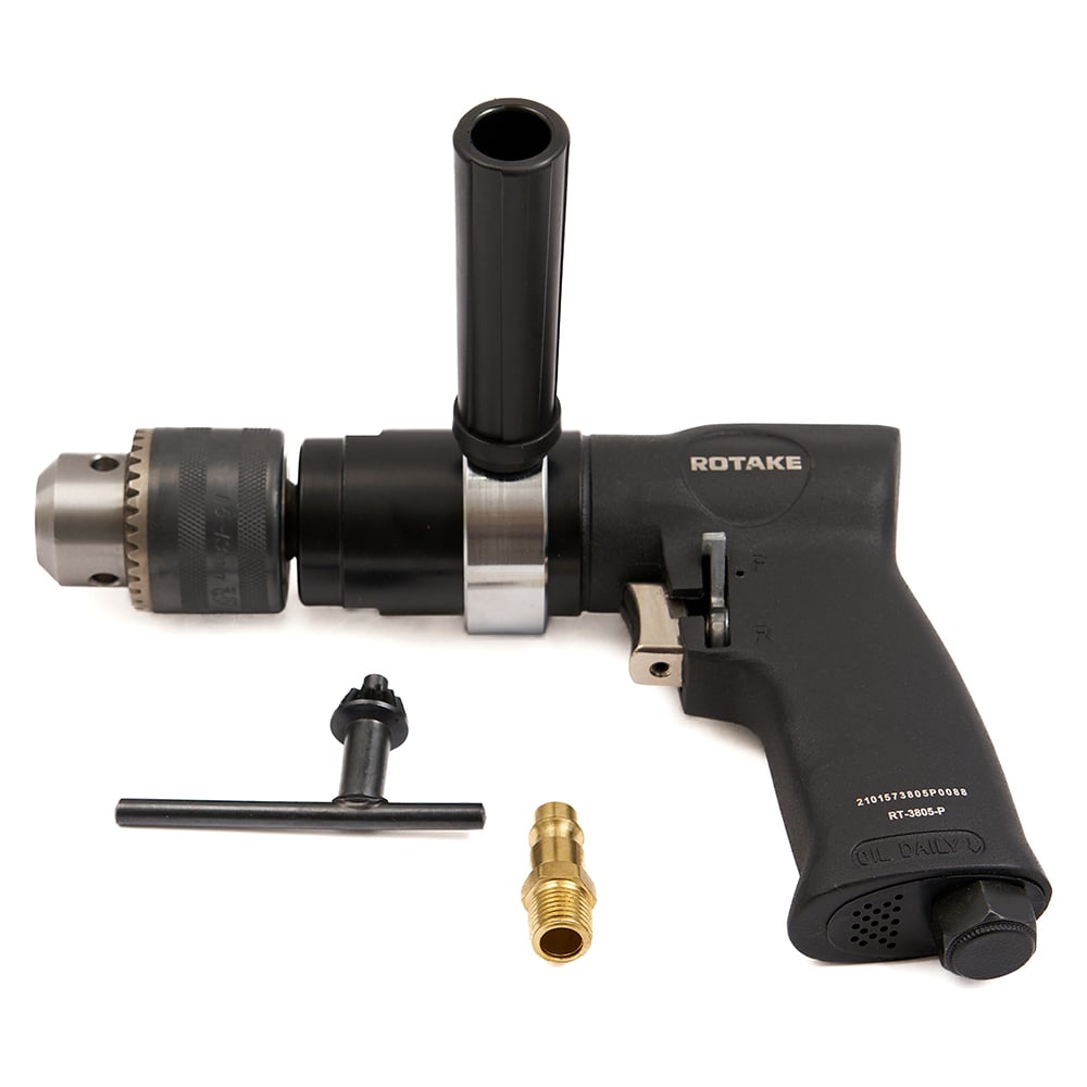 Реверсивная пневмодрель Rossvik 1/2" RT-3805 - выгодная цена, отзывы, характеристики, фото ...